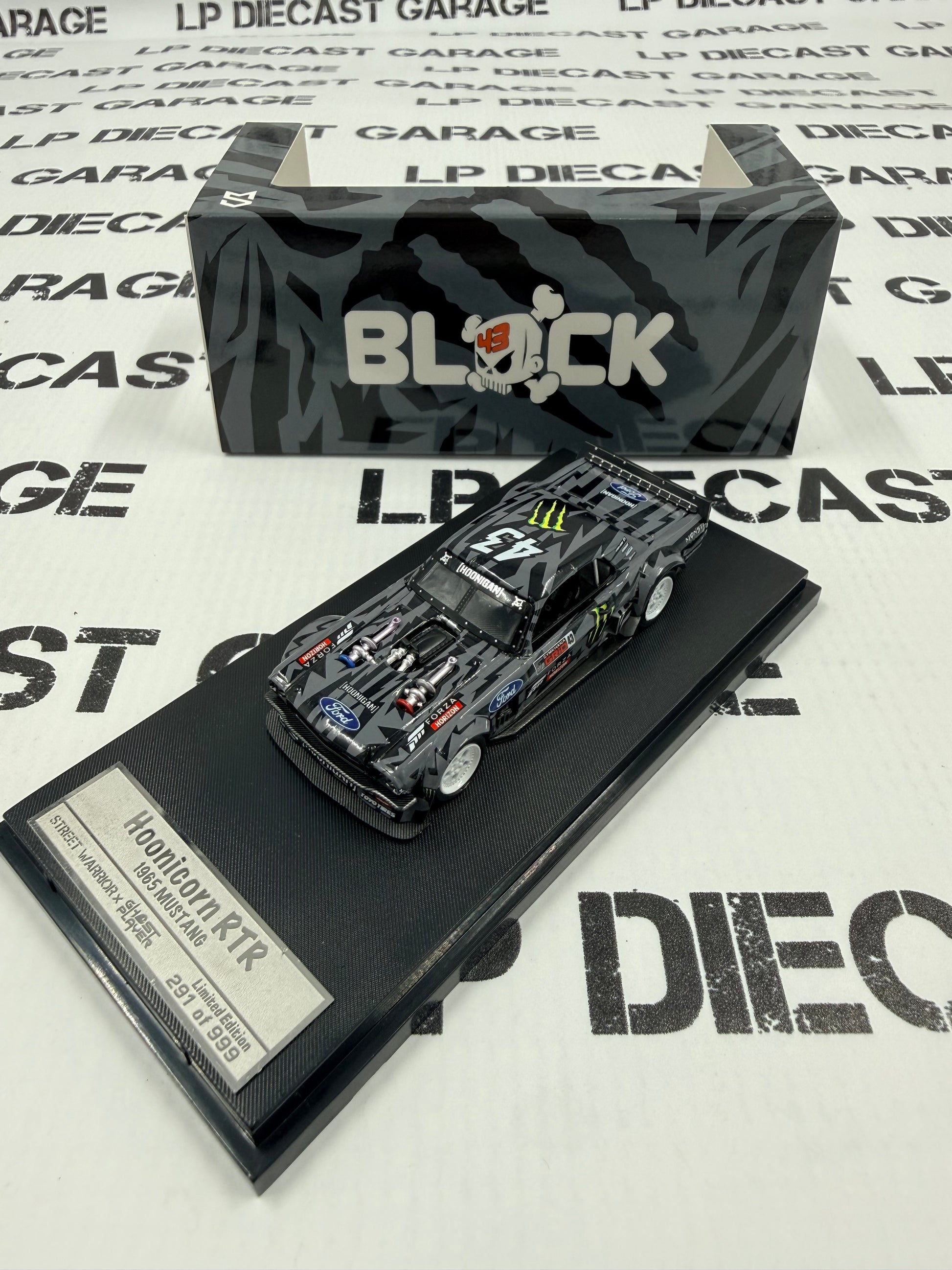 STREET WARRIOR 1965 Ford Mustang Hoonicorn RTR Ken Block 1:64 Diecast ...