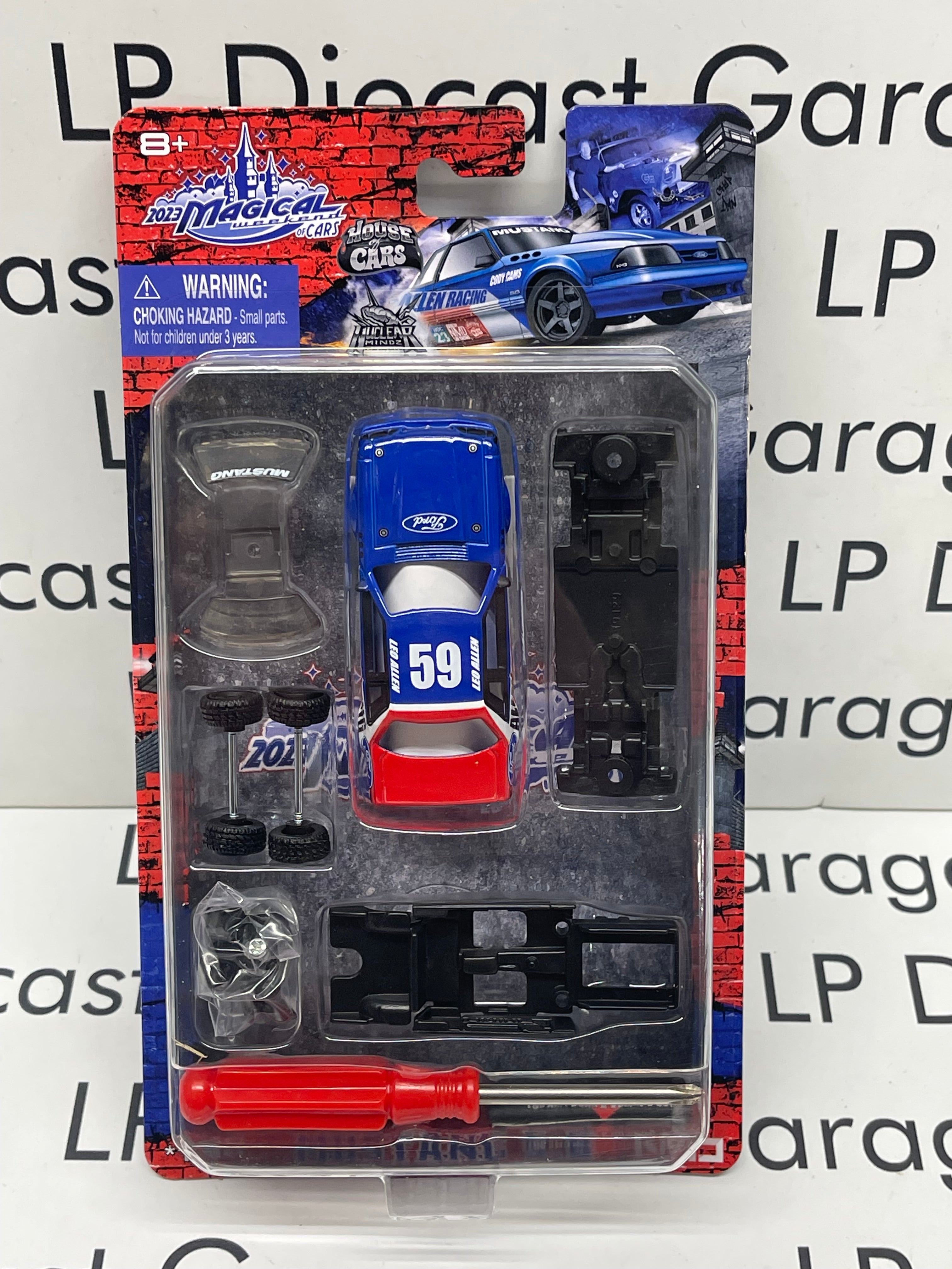 MAISTO 1988 Ford Mustang LX Allen Racing Model Kit 1:64 Diecast – LP ...