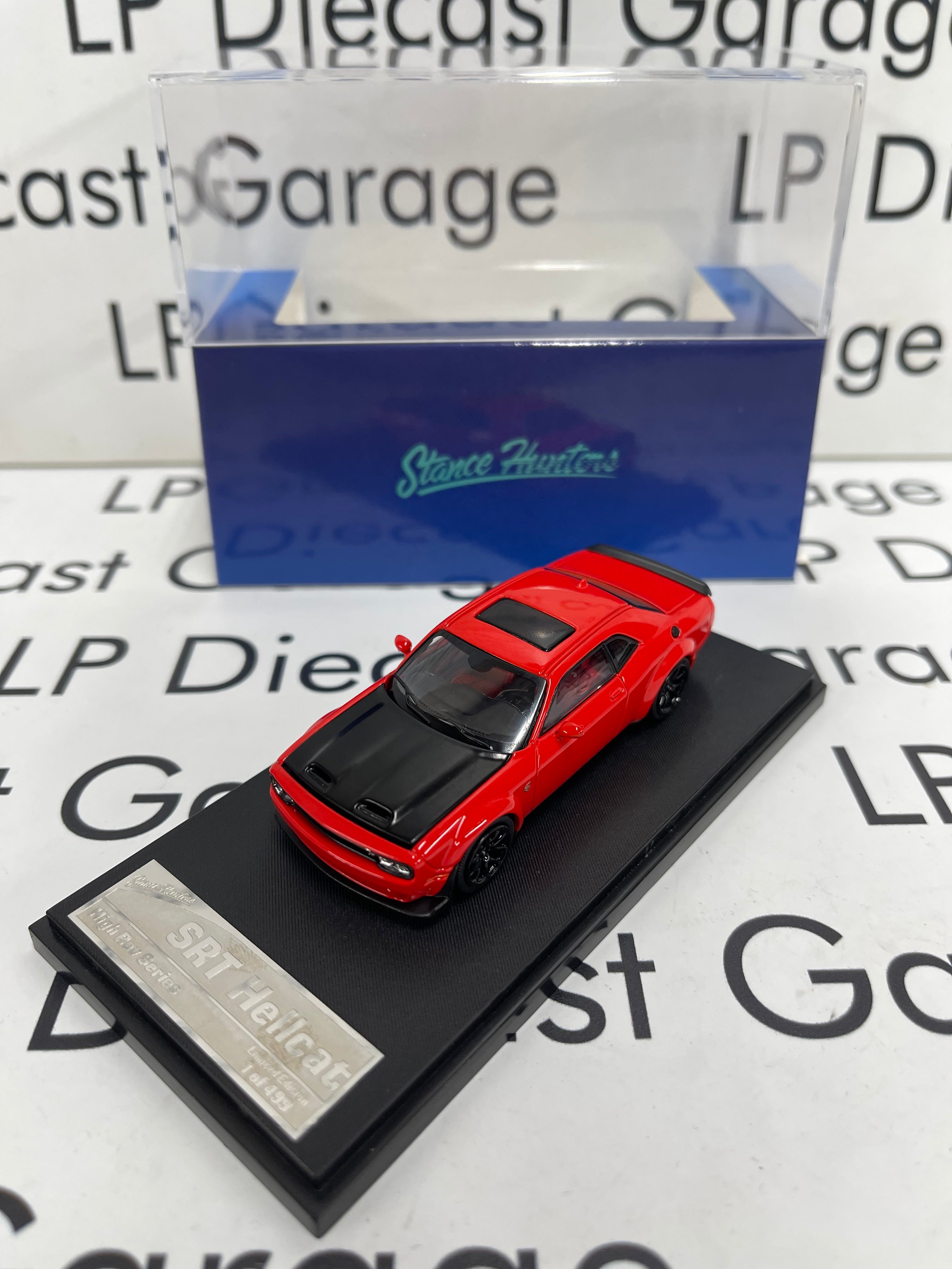 STANCE HUNTER 2023 Dodge Challenger SRT Hellcat Red w/ Red Interior Op ...