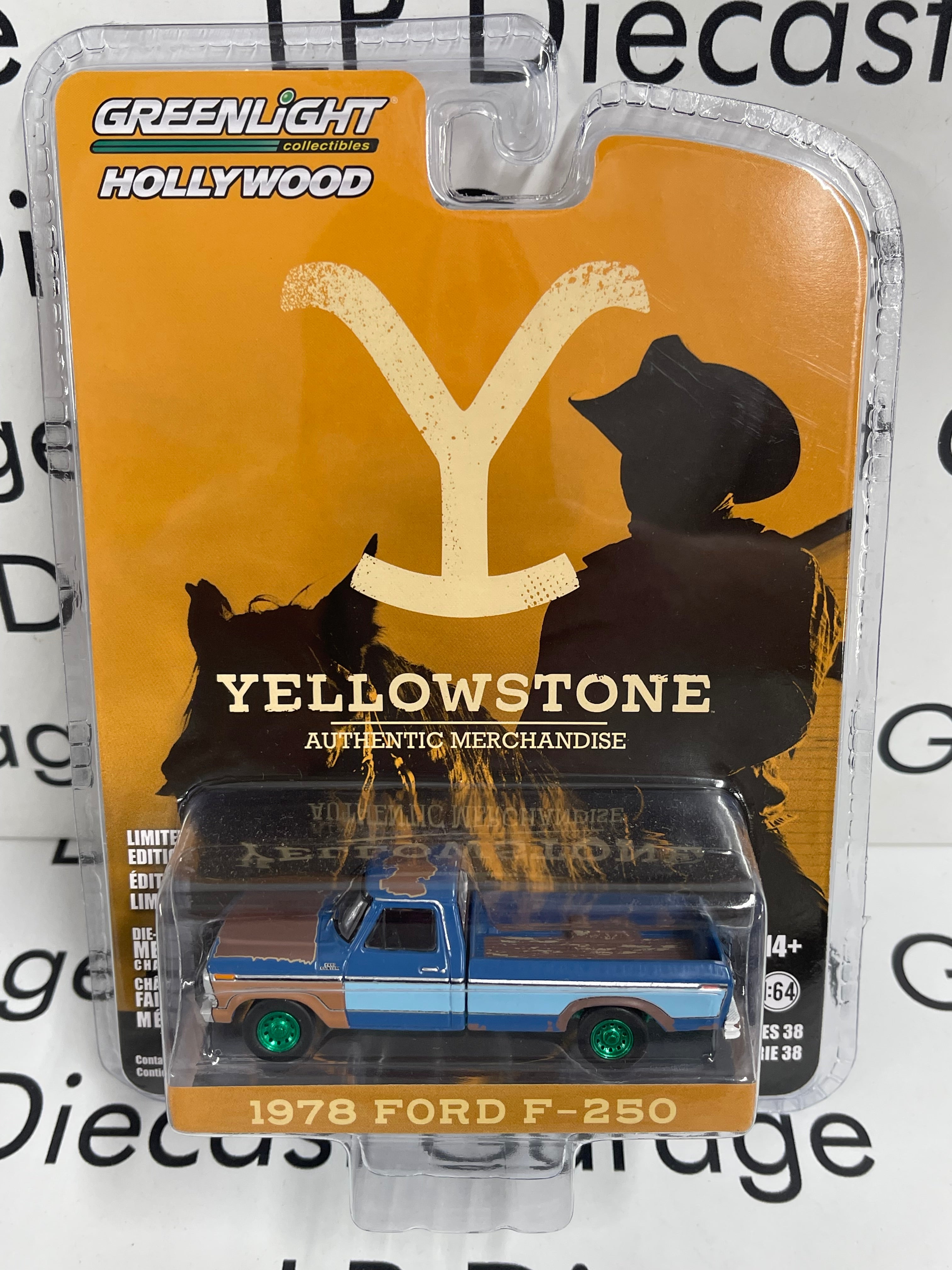 GREEN MACHINE CHASE 1978 Ford F-250 Yellowstone 1:64 Diecast – LP ...