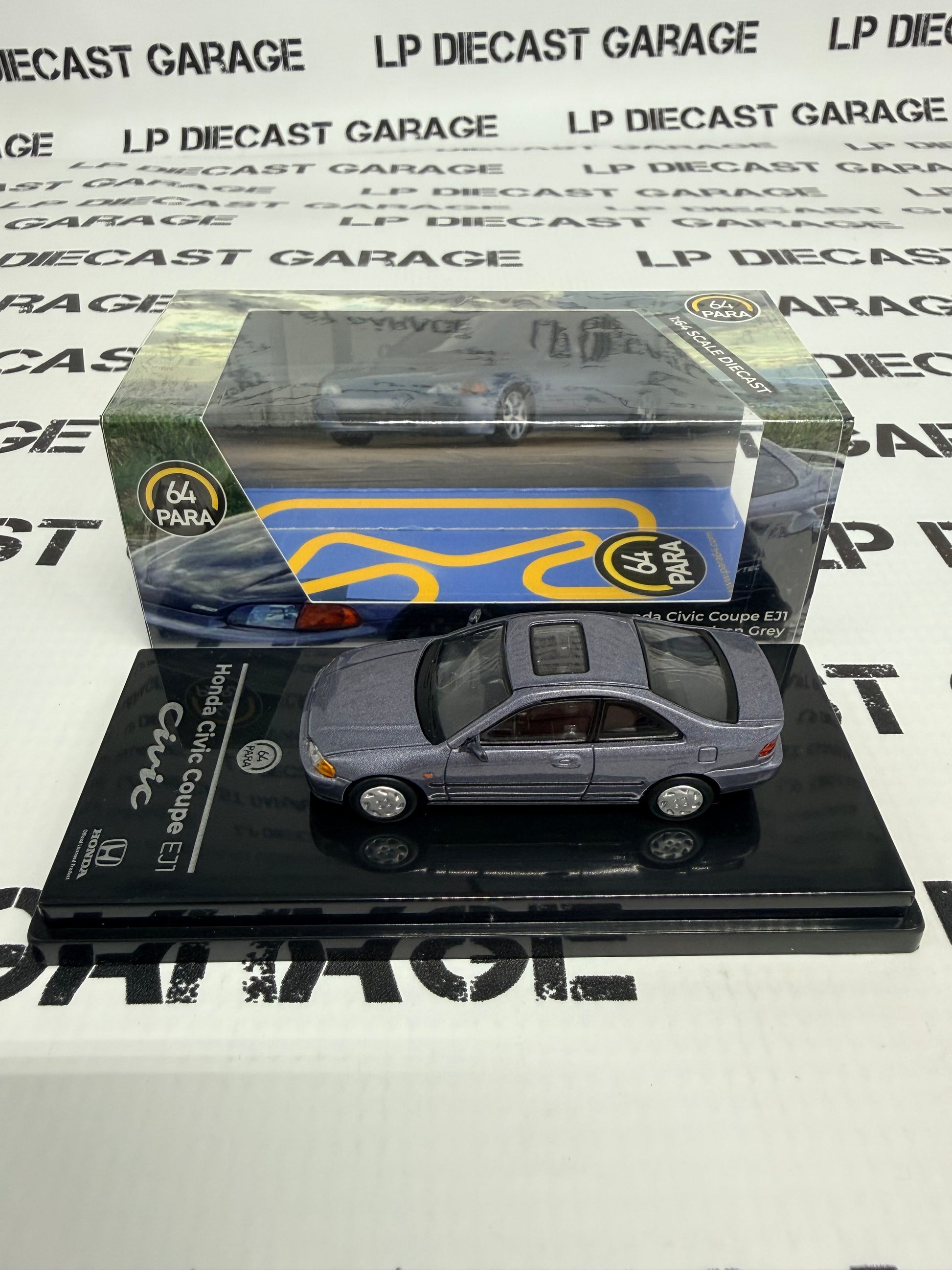 PARA64 1995 Honda Civic EJ1 Horizon Grey 1:64 Diecast LHD – LP Diecast ...