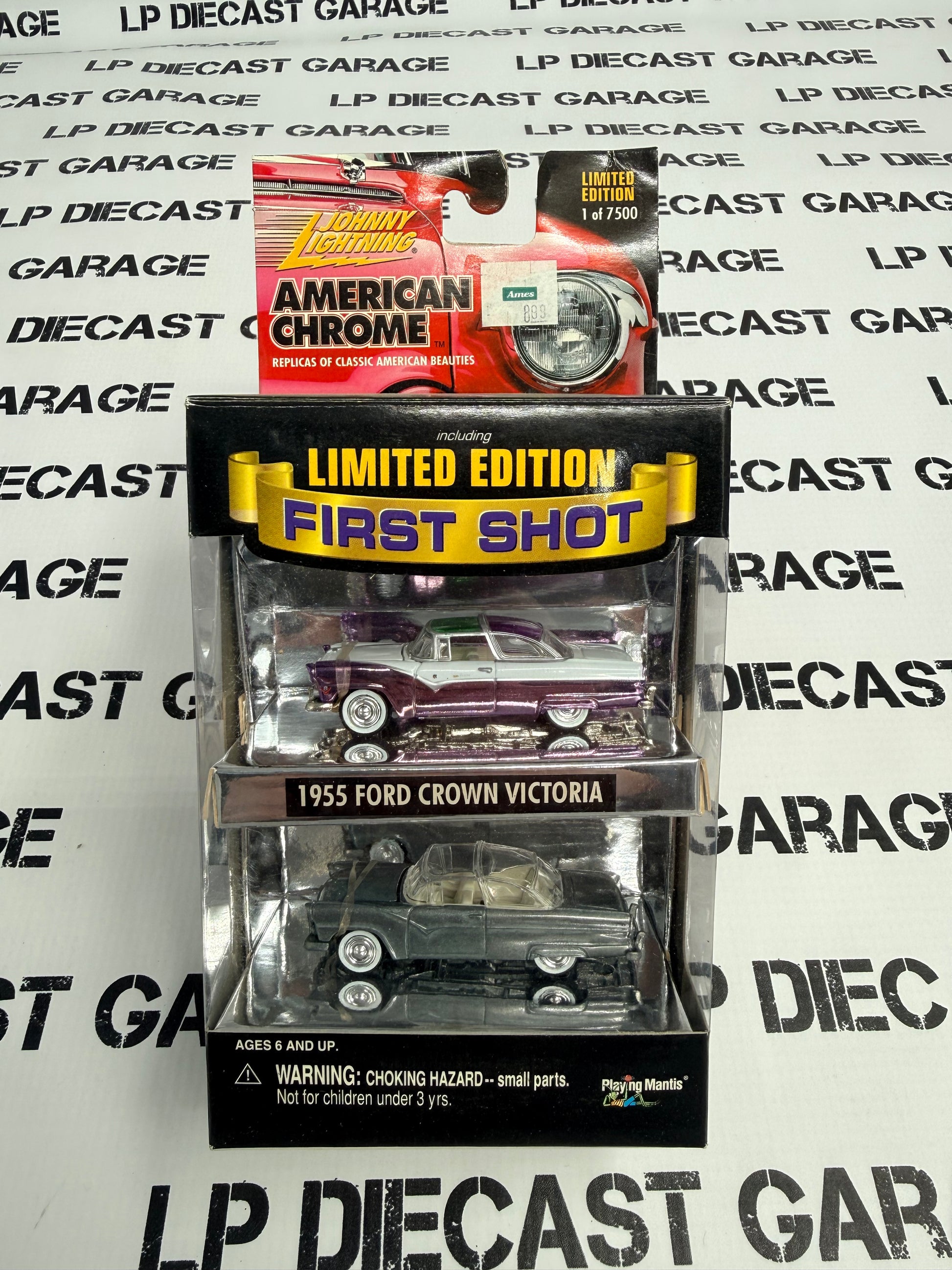 JOHNNY LIGHTNING 1955 Ford Crown Victoria First Shot Set 1:64 Diecast ...